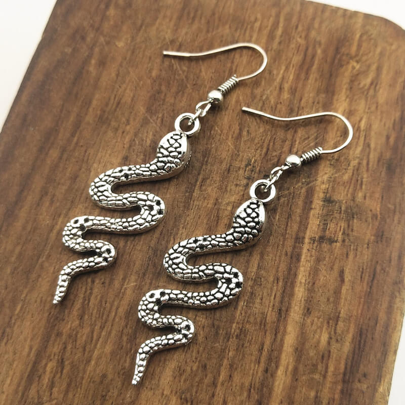 Antique Snake Earrings | Snake Fashion™