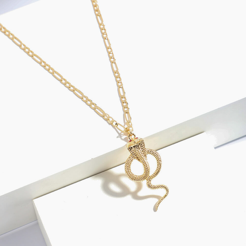 Mens Snake Necklace | Snake Fashion™