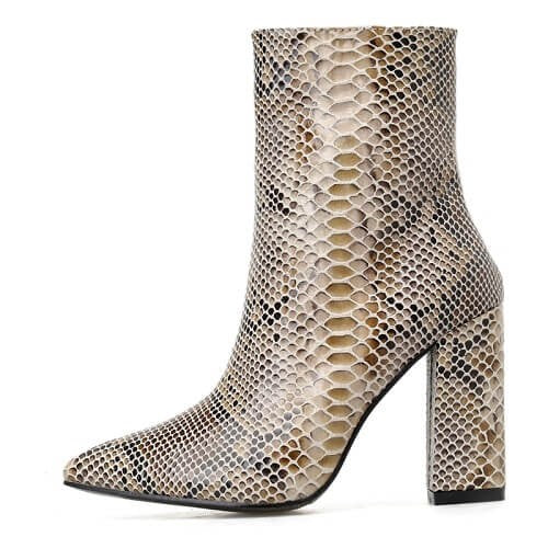 Snake Print Booties Rebirth | Snake Fashion™