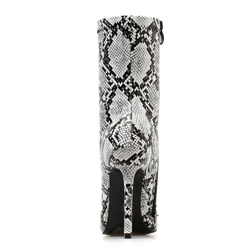 Snake Print Booties Star | Snake Fashion™
