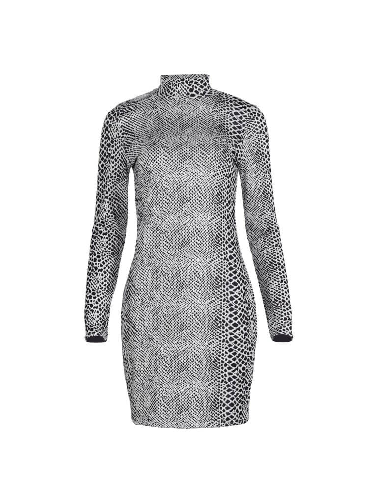 Snake Print Dress Iris | Snake Fashion™